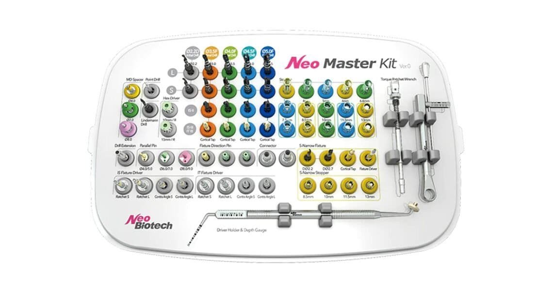 ထုတ်ကုန်- Neo Master Kit implant ခွဲစိတ်ကိရိယာအစုံ | သွားဘက်ဆိုင်ရာ အရင ...